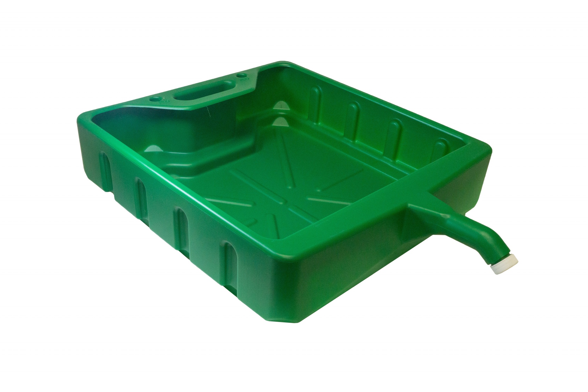 20 Qt. Open Drain Pan (Green) | Funnel King