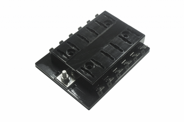 12 Position ATO/ATC Fuse Panel with Cover