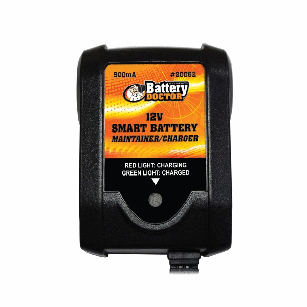12 Volt 500 mA Smart Battery Charger and Maintainer
