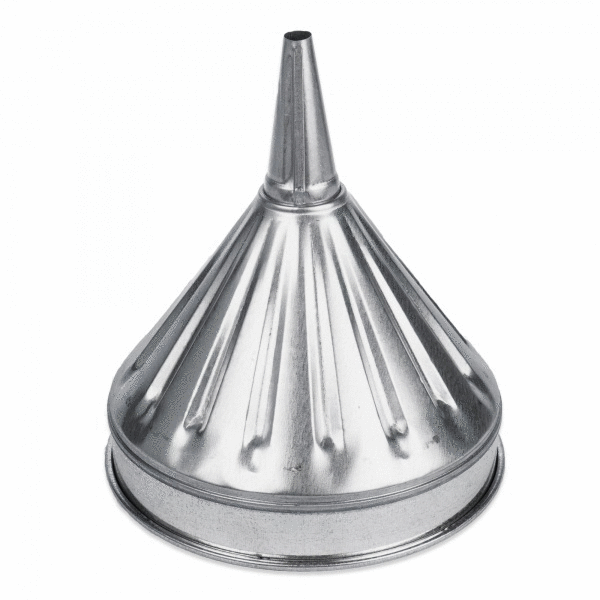 Heavy Duty Galvanized Funnels with Top Band