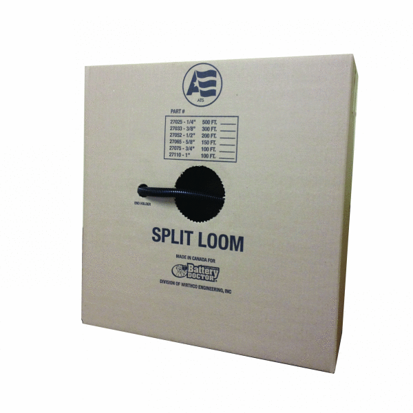 Split Loom Tubing 1/4 Inch Dispenser Box