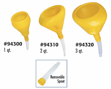 High Density Fast Fill Funnels
