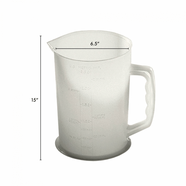 Graduated Oil Container