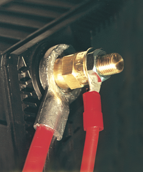 Long Battery Bolt & Nut