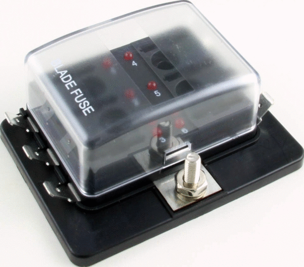 ATO/ATC Fuse Panels with LED Indicators and Cover