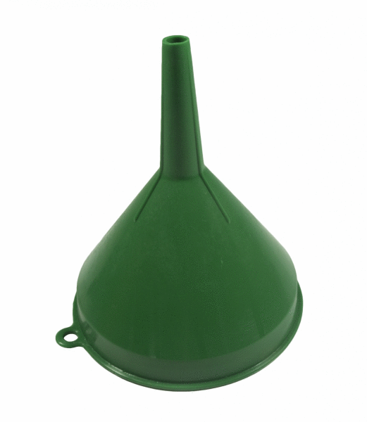 8-Ounce Green Polypropylene Funnel