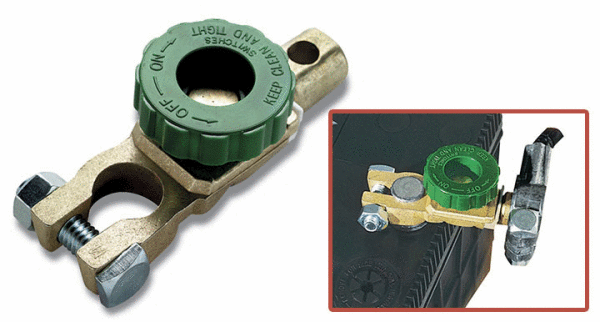 Top Mount Compact Battery Disconnect Switch