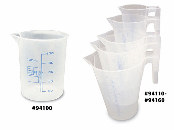 General Purpose Graduated Measuring Containers