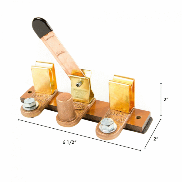 Dual Battery Disconnect Switch, Single Blade