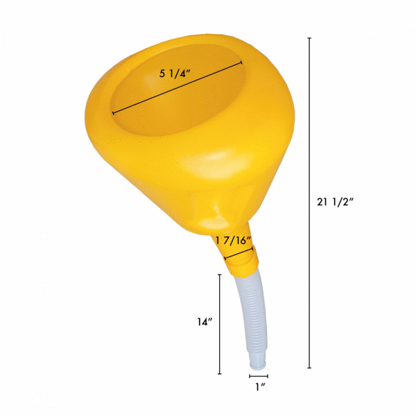 3-Quart High Density Fast Fill Funnel