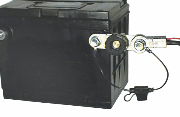 Side Mount Compact Battery Disconnect Switch with Fused Bypass